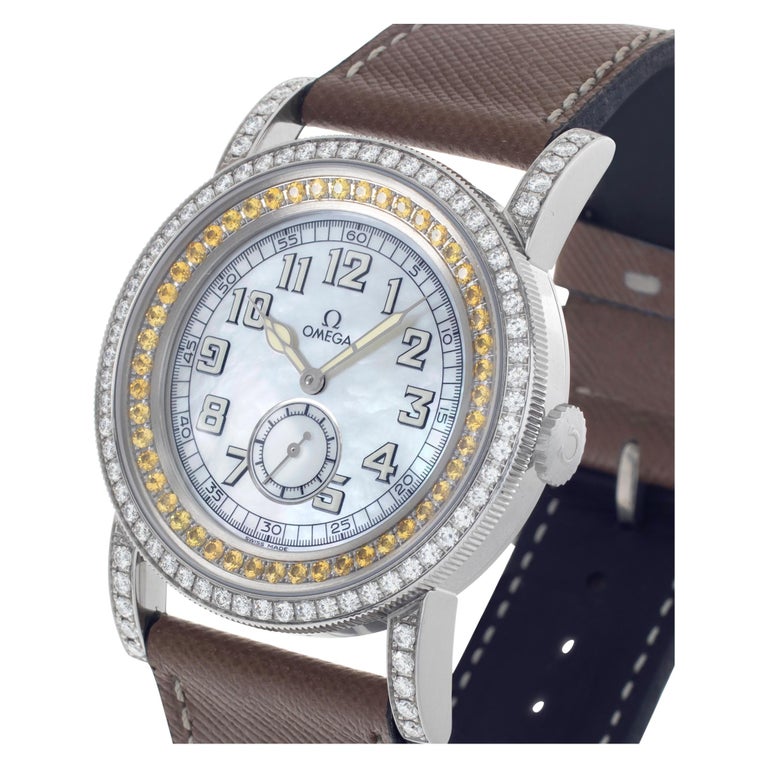 Omega Museum Collection "Pilots 1938 Aquarella" 5779.71.56 For Sale at ...