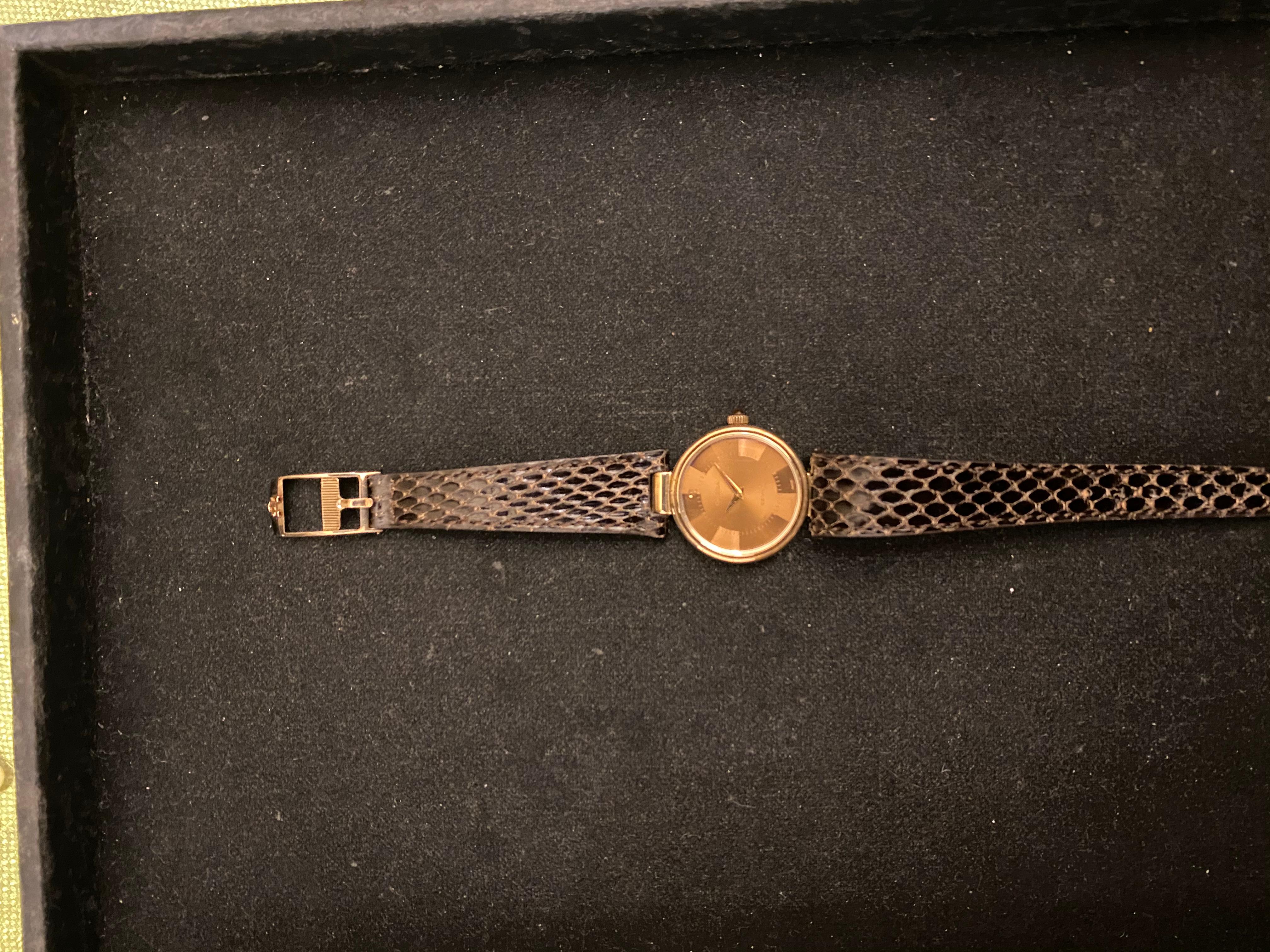 Omega Pink Gold De Ville, 1970s For Sale at 1stDibs | radolux watch ...