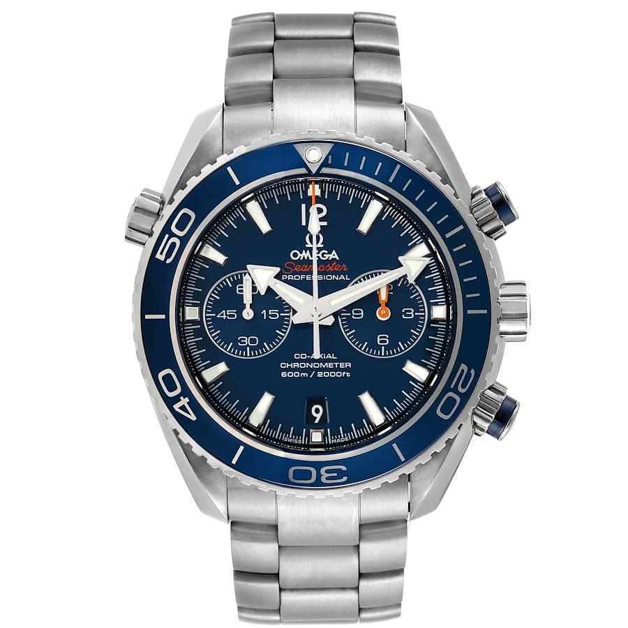 Omega Planet Ocean Chronograph Titanium Mens Watch 232.90.46.51.03.001 ...