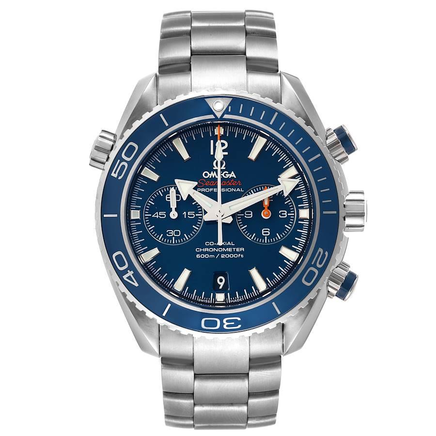 Omega Planet Ocean Chronograph Titanium Mens Watch 232.90.46.51.03.001 ...
