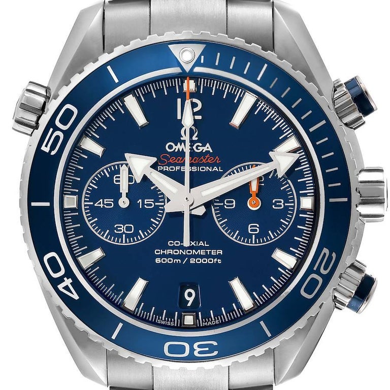 Omega Planet Ocean Chronograph Titanium Mens Watch 232.90.46.51.03.001 ...