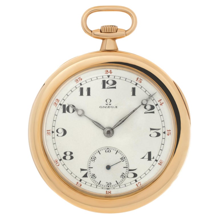 Omega Pocket Watch For Sale at 1stDibs