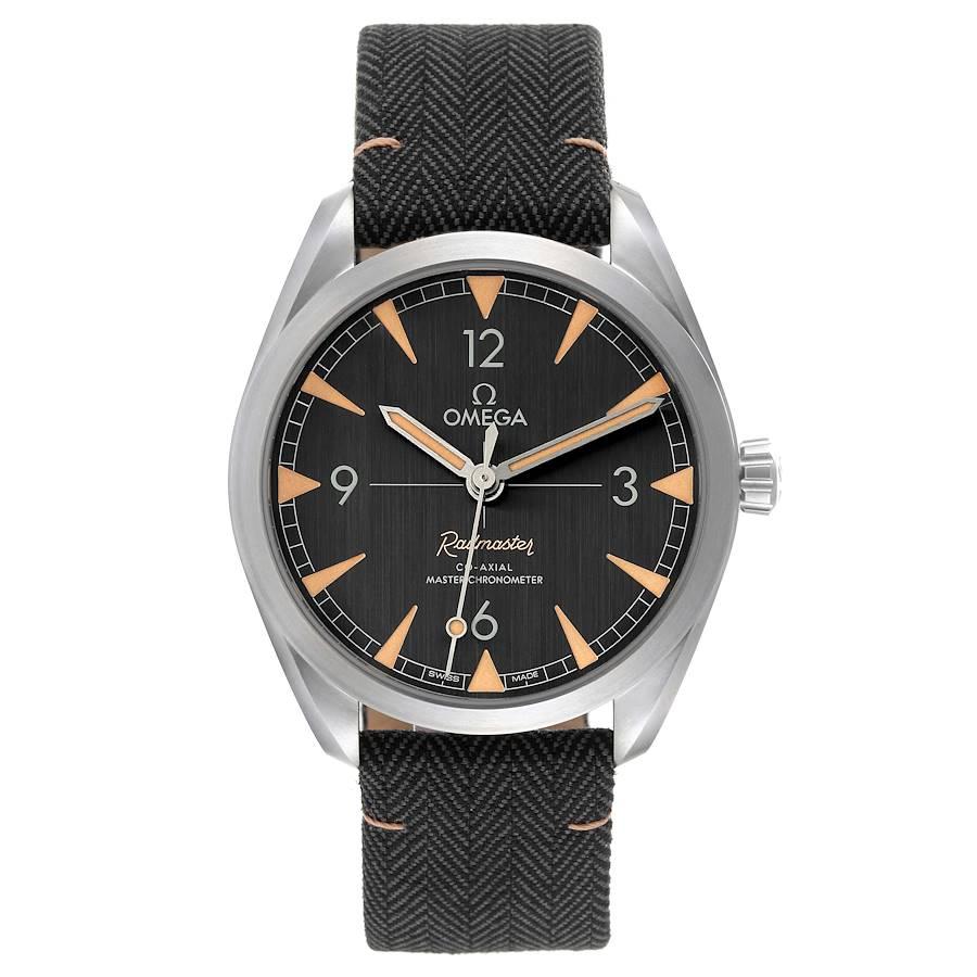 Omega Railmaster Co-Axial Master Mens Watch 220.12.40.20.01.001 Card ...