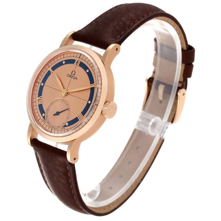 Omega Renaissance 1894 18k Rose Gold Limited Edition Mens Watch 5950.30 ...
