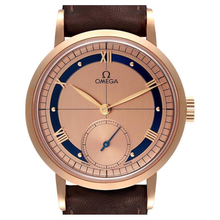 Omega Renaissance 1894 18k Rose Gold Limited Edition Mens Watch 5950.30 ...