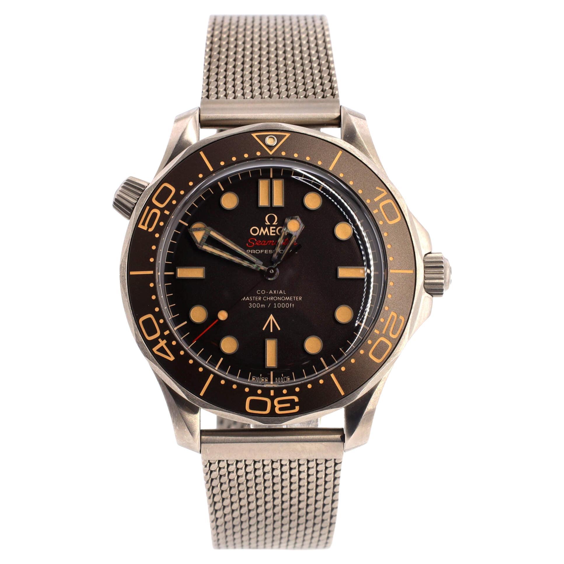 Omega Stainless Steel f300 Hz Electronic Chronometer Diver's Wristwatch ...