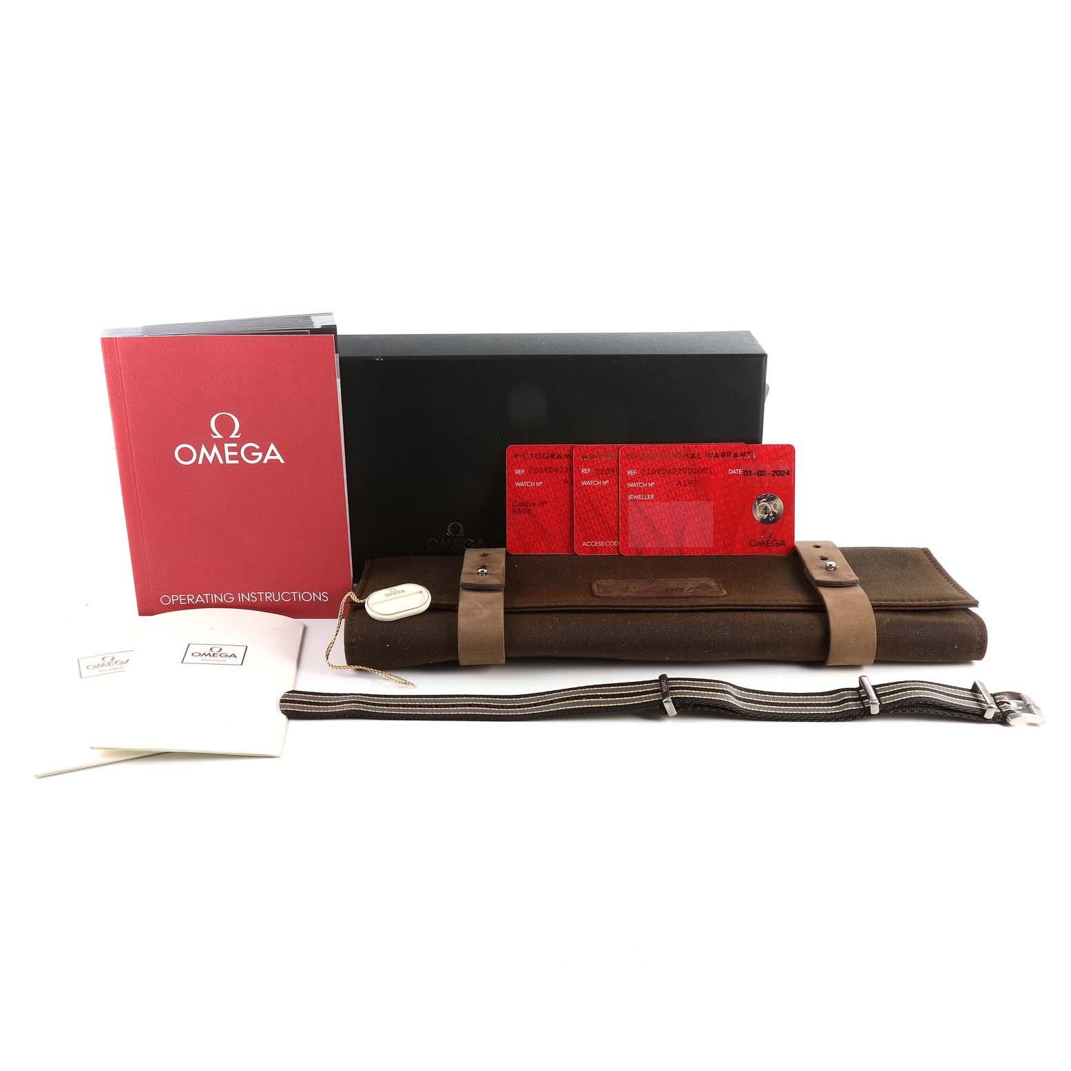 Omega Seamaster 007 Edition Titanium Mens Watch 210.90.42.20.01.001 Box ...