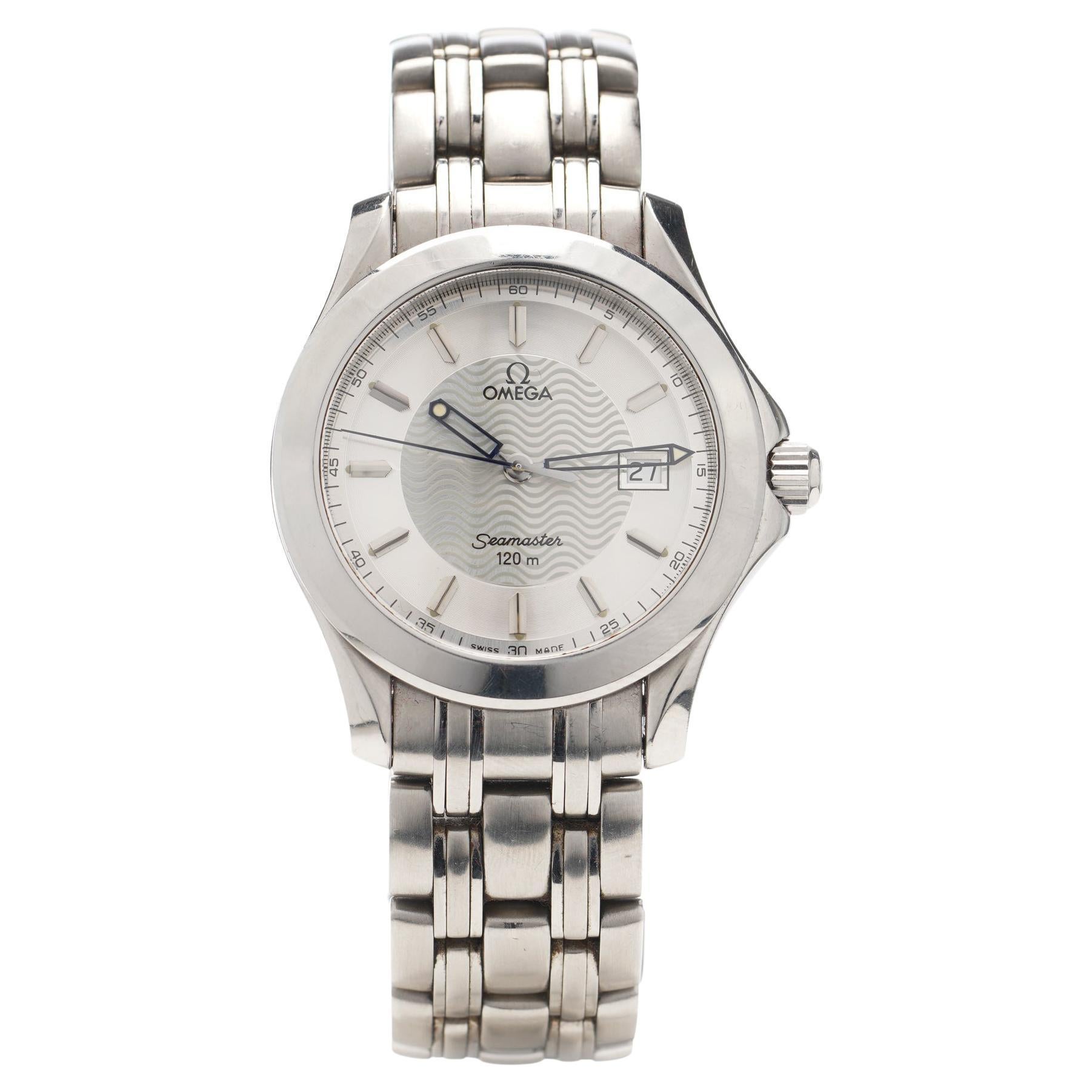 Omega Stainless Steel Seamaster f300 Hz Asymmetric Wristwatch at ...