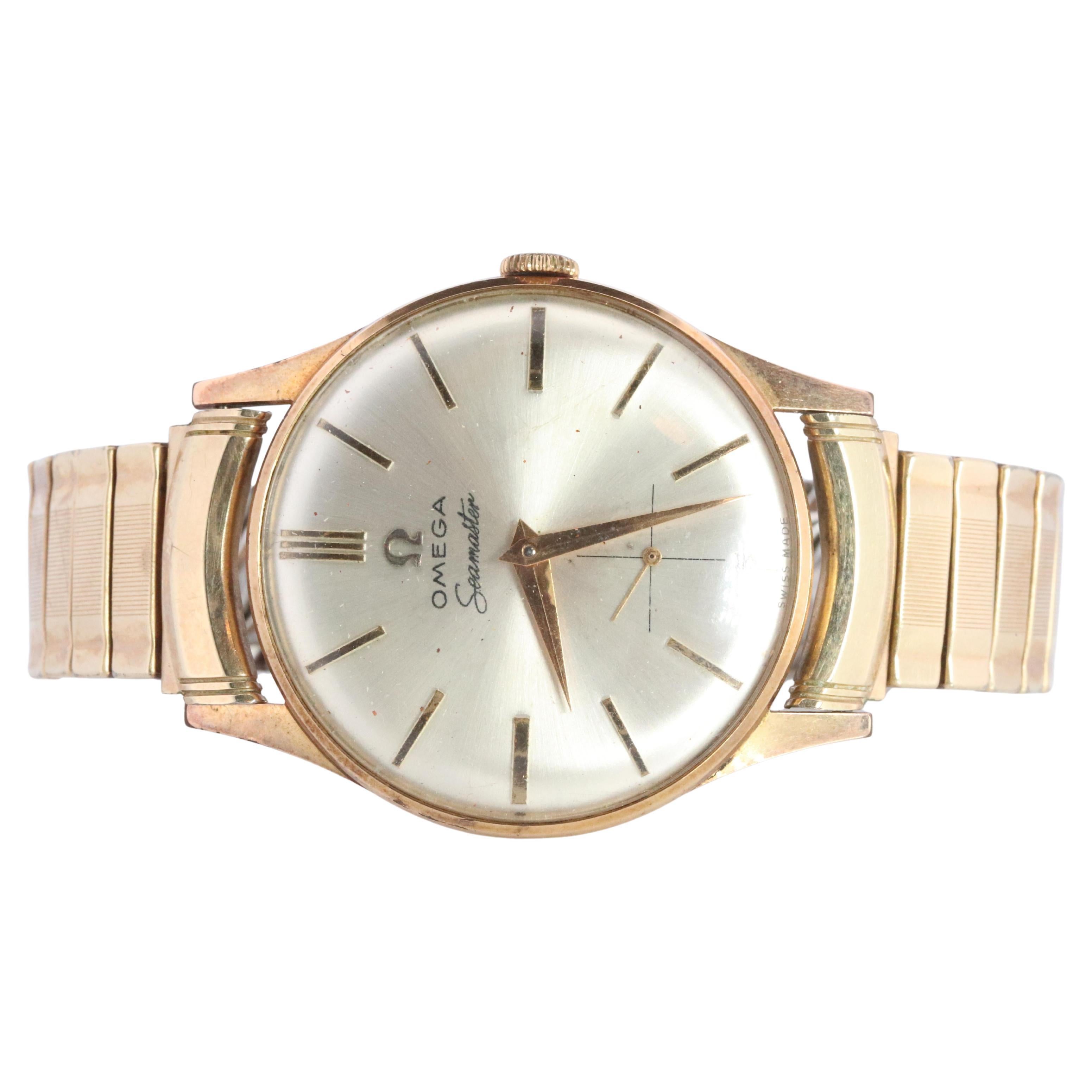 Omega De Ville Two-Tone Stainless Steel and 18K Gold Quartz Women’s ...