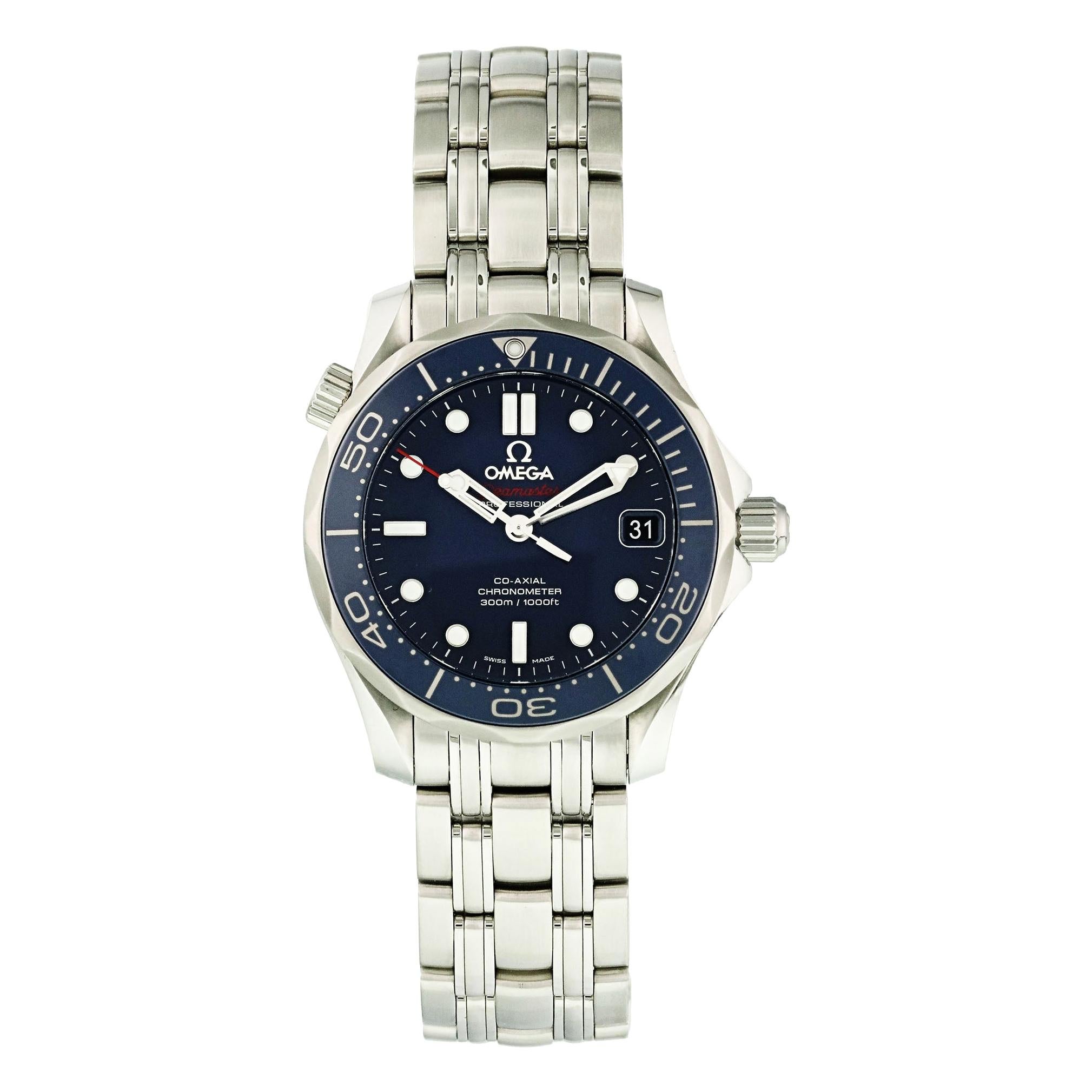 Omega Seamaster 224.30.55.21.04.001, White Dial Certified Authentic For ...