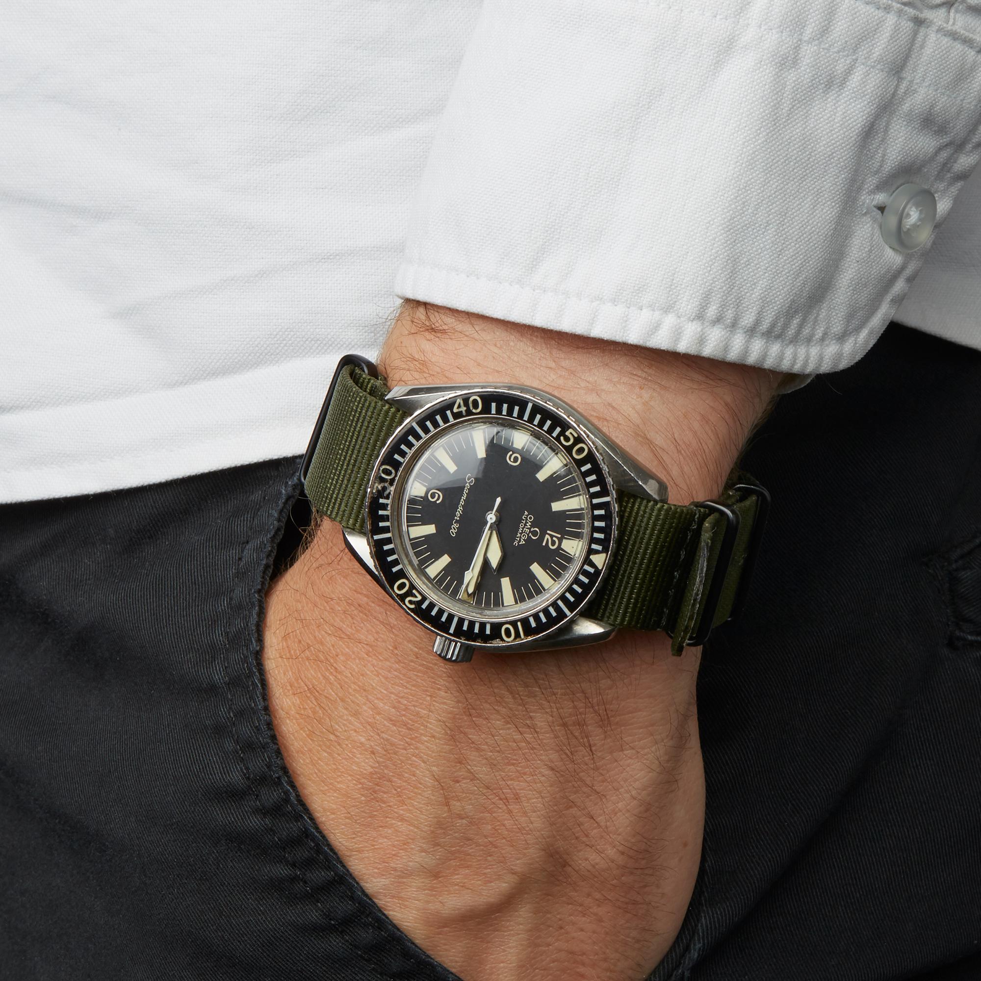 Omega Seamaster 300 Stainless Steel 165024 1960s Vintage at 1stDibs