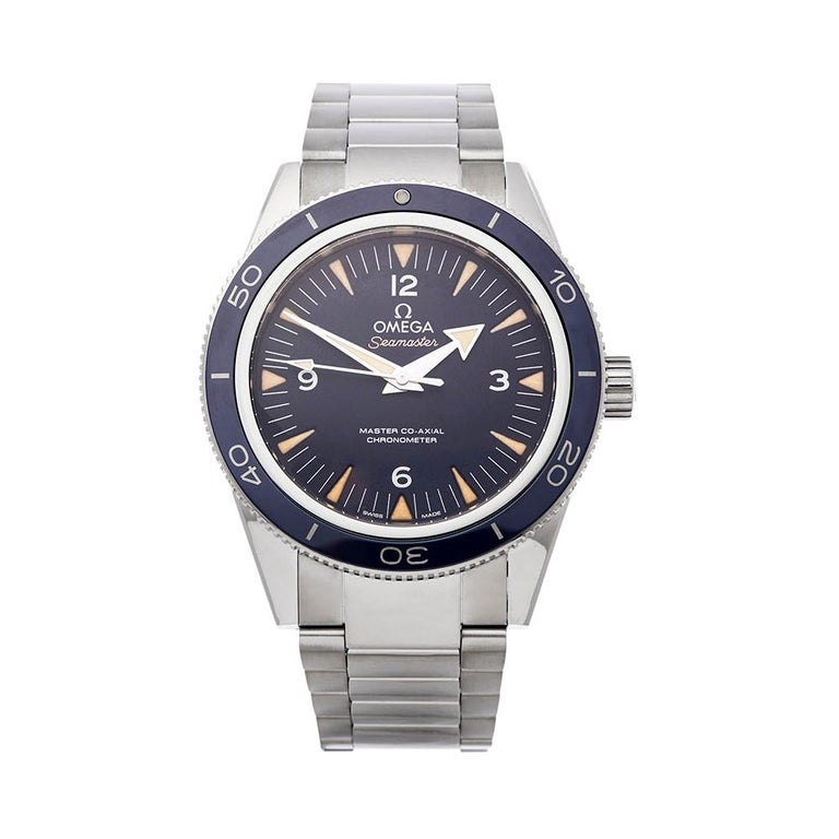 Omega Seamaster 300 Titanium 23390412103001 Gents Wristwatch at 1stDibs