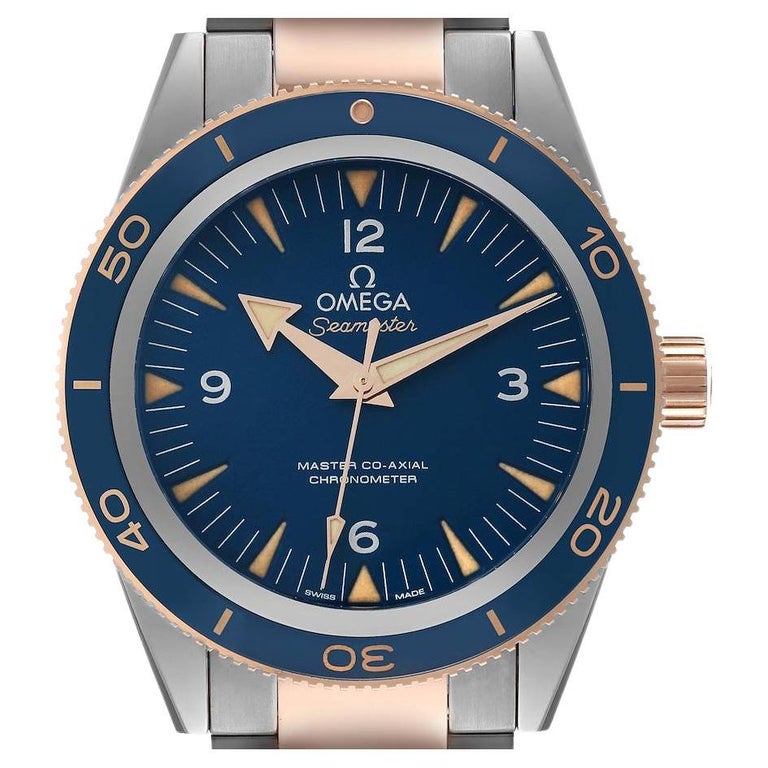 Omega Seamaster 300 Titanium Rose Gold Mens Watch 233.60.41.21.03.001 ...