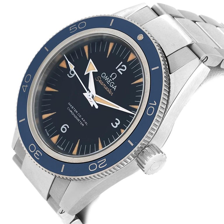Omega Seamaster 300 Titanium Watch 233.90.41.21.03.001 Box Card For ...