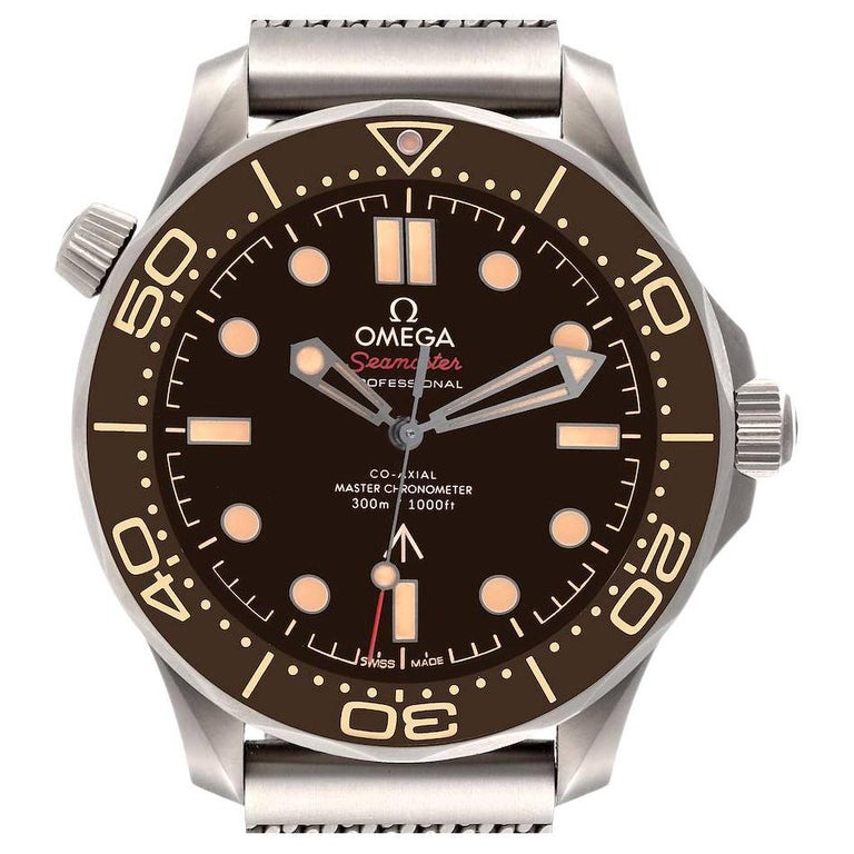 Omega Seamaster 300M 007 Edition Titanium Watch 210.90.42.20.01.001 ...