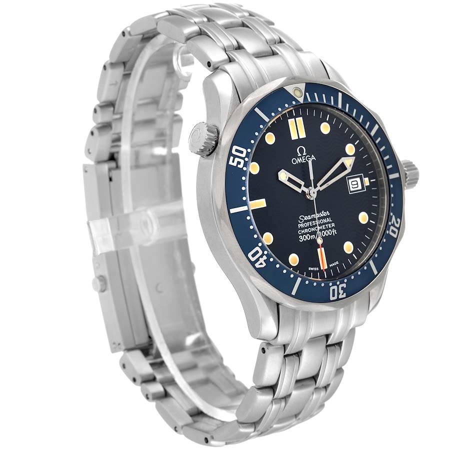 Omega Seamaster 300M Blue Dial Steel Mens Watch 2531.80.00 Box Card at ...