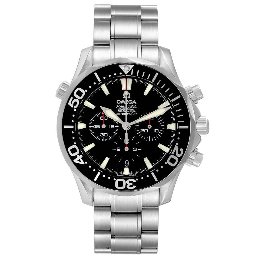 Omega Seamaster 300M Chronograph Americas Cup Watch 2594.50.00 Card at ...