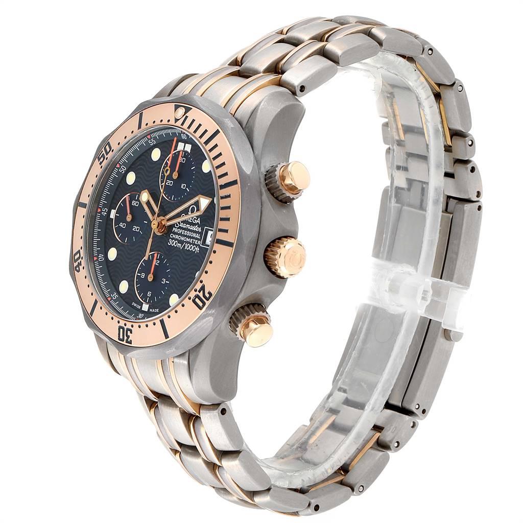 Omega Seamaster Titanium 18 Karat Rose Gold Men's Watch 2296.80.00 For ...