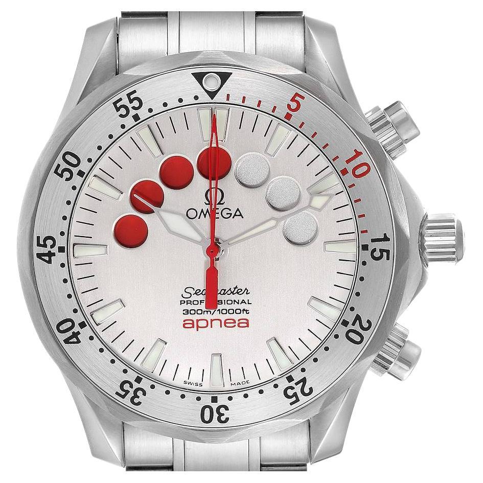 Omega Seamaster 120 Jacques Mayol Steel Green Dial Quartz Men's Watch ...