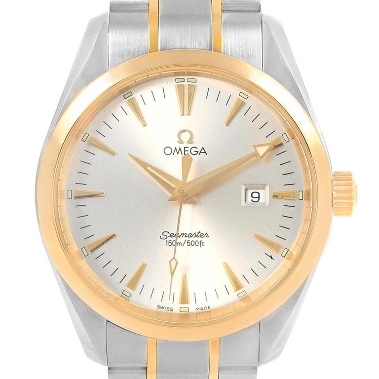 Omega Seamaster Aqua Terra 150M Steel Yellow Gold Watch 2317.30.00 For ...