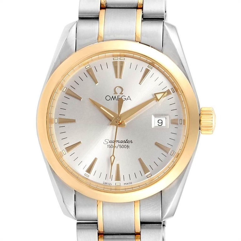Omega Seamaster Aqua Terra 150M Steel Yellow Gold Watch 2317.30.00 For ...