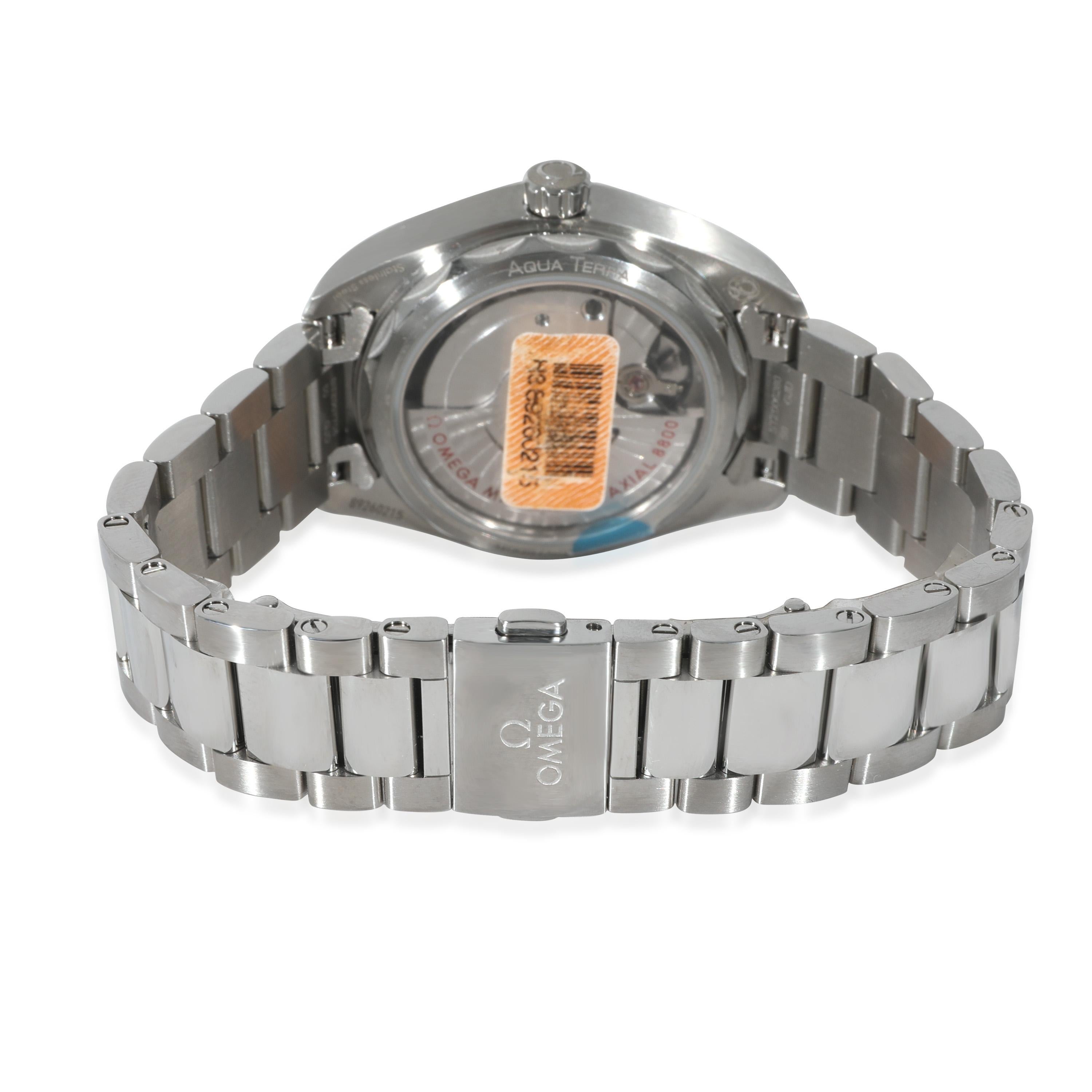 Omega Seamaster Aqua Terra 220.15.34.20.55.001 Women's Watch in ...