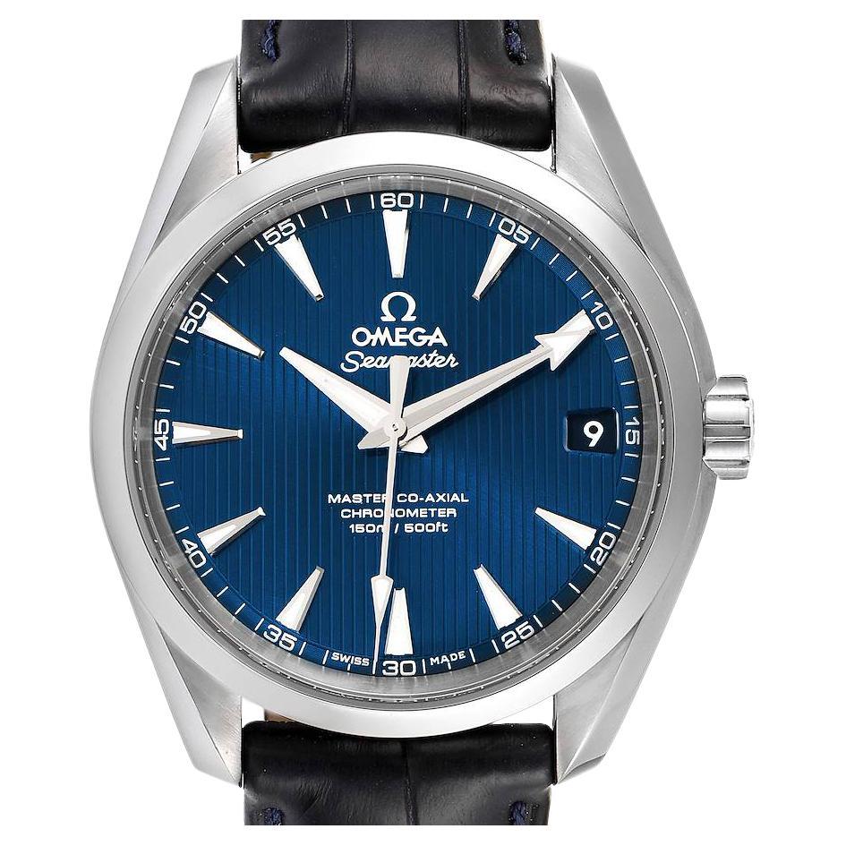 Omega Seamaster Aqua Terra Orange Hand Men's Watch 220.10.41.21.02.001 ...