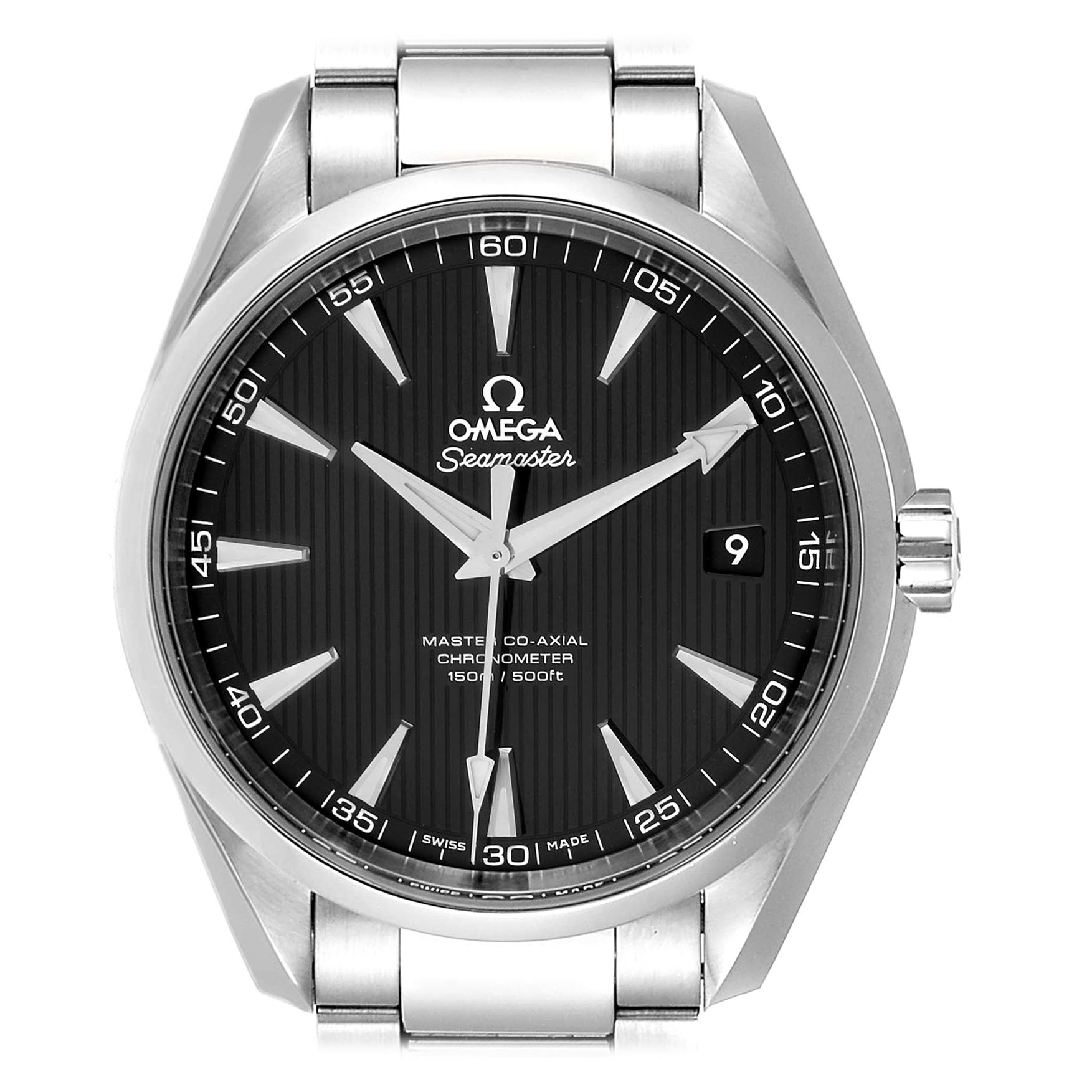 Omega Aqua Terra Annual Calendar Steel Automatic Men’s Watch 231.10.43 ...