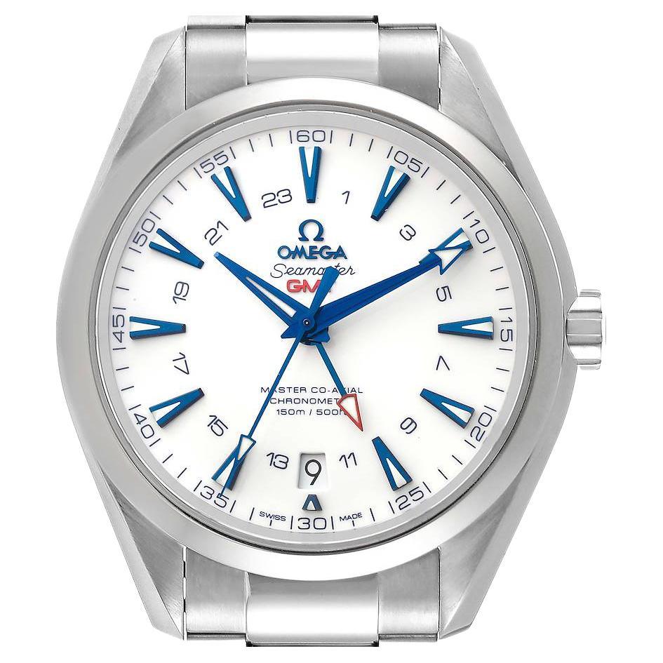 Omega Seamaster Aqua Terra 18K White Gold Automatic Watch 231.50.43.22 ...