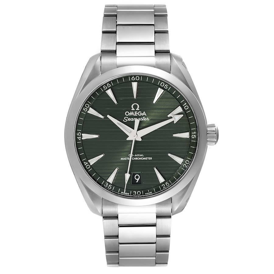 Omega Seamaster Aqua Terra Green Dial Steel Watch 220.10.41.21.10.001 ...