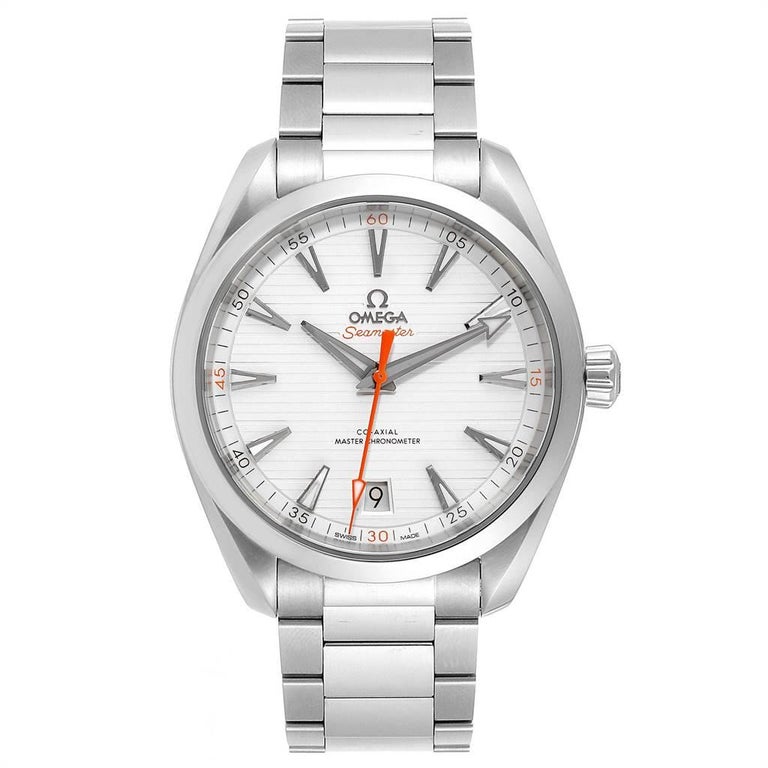 Omega Seamaster Aqua Terra Orange Hand Men's Watch 220.10.41.21.02.001 ...