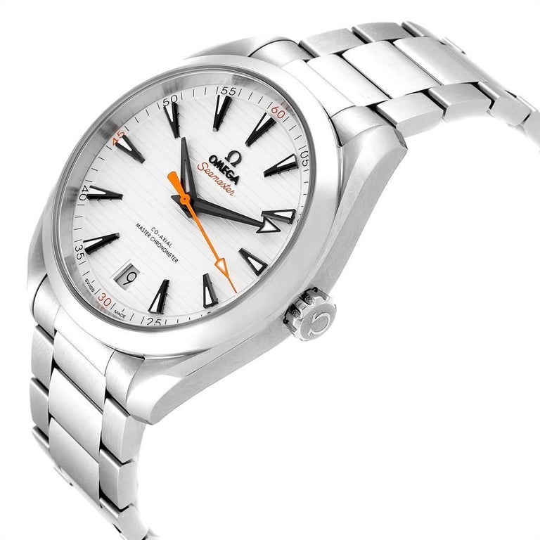 Omega Seamaster Aqua Terra Orange Hand Men's Watch 220.10.41.21.02.001 ...