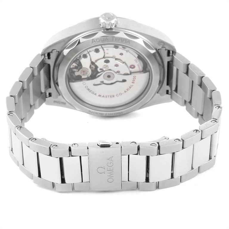 Omega Seamaster Aqua Terra Orange Hand Men's Watch 220.10.41.21.02.001 ...