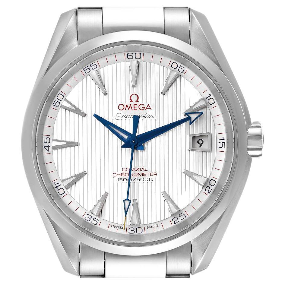 Omega Seamaster Aqua Terra MOP Dial Diamond Steel Automatic 231.15.34 ...