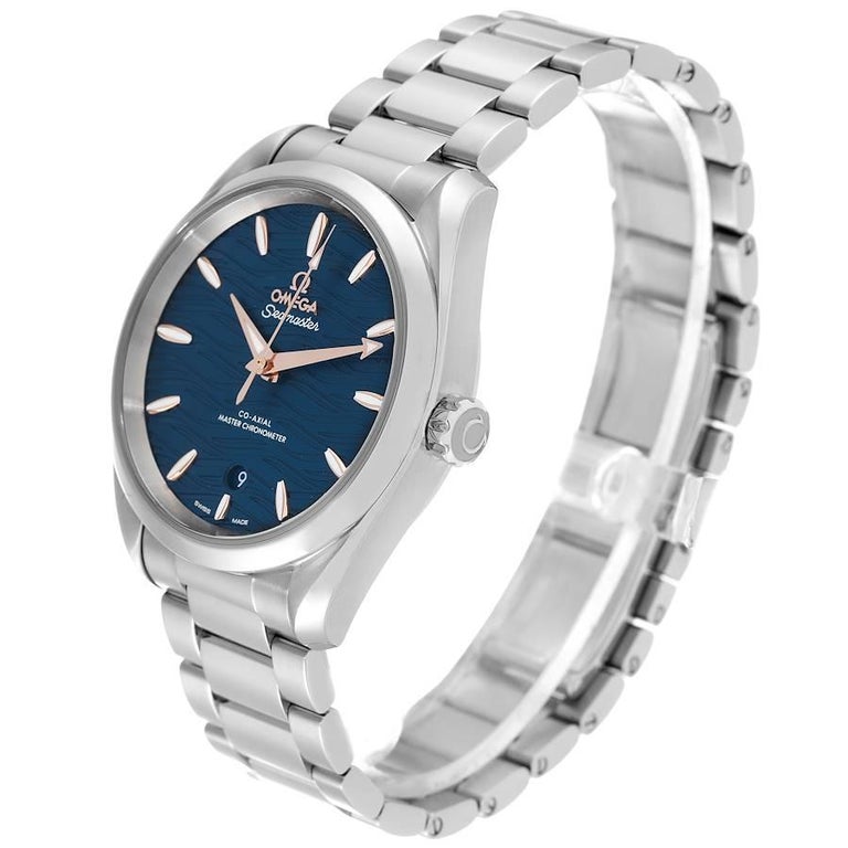 Omega Seamaster Aqua Terra Steel Blue Dial Watch 220.10.38.20.03.002 ...