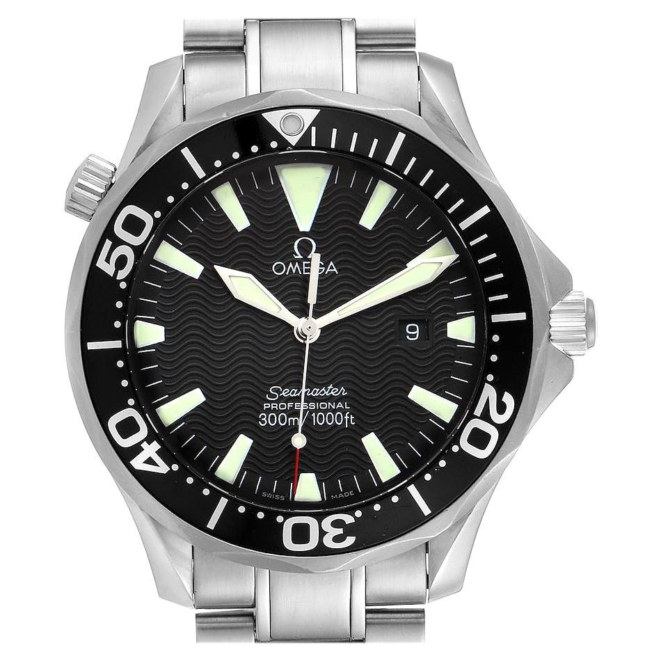 Omega Seamaster Black Dial Stainless Steel Men's Watch 2264.50.00 For ...