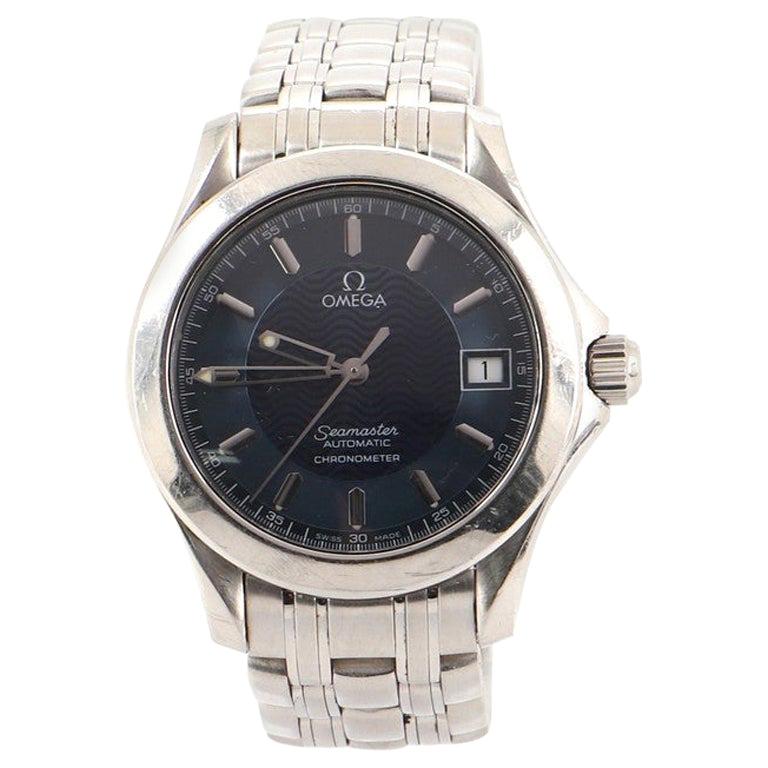 Omega Seamaster Chronometer Automatic Watch Stainless Steel 36 at 1stDibs