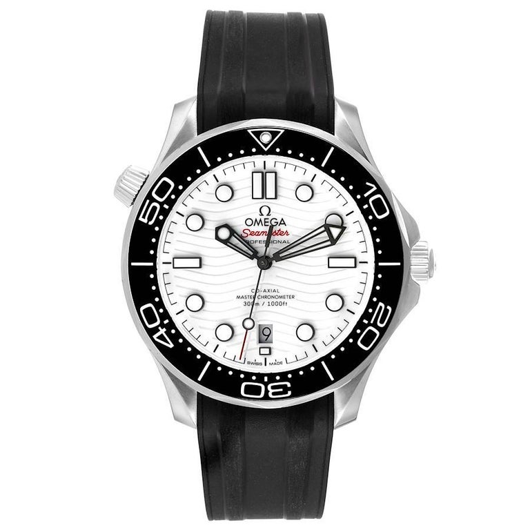 Omega Seamaster Co-Axial Steel Mens Watch 210.32.42.20.04.001 Box Card ...