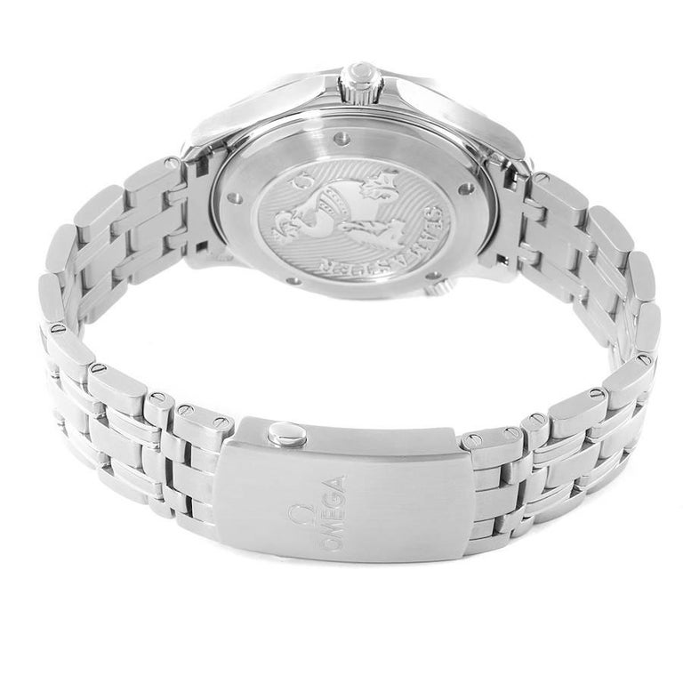 Omega Seamaster Co-Axial Black Dial Mens Watch 212.30.41.20.01.003 Box ...