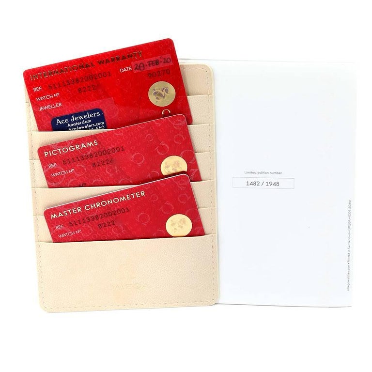 Omega Seamaster Co-Axial Master Chronometer Watch 511.13.38.20.02.001 ...