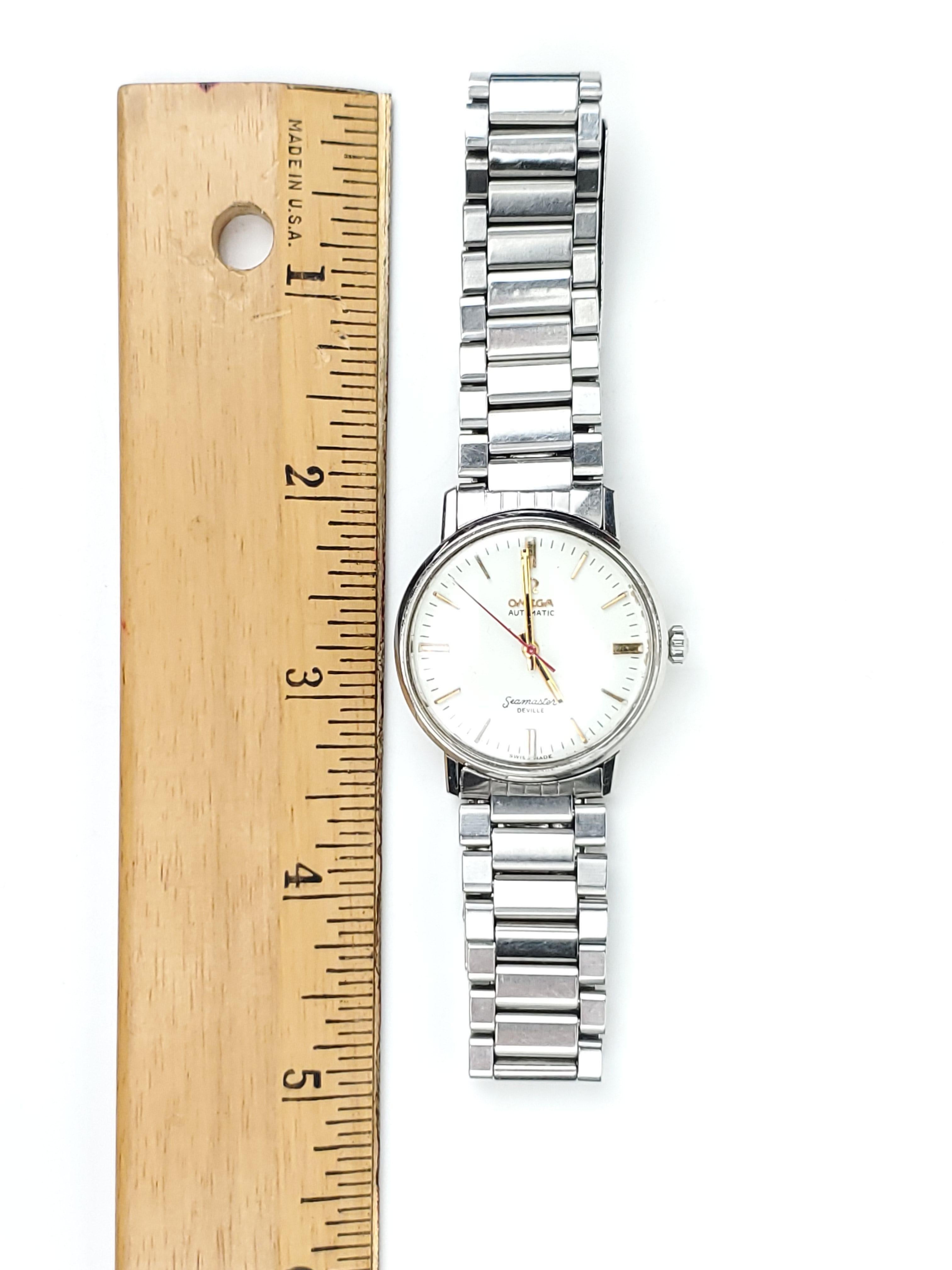 Omega Seamaster De Ville Silver For Sale at 1stDibs | omega seamaster ...