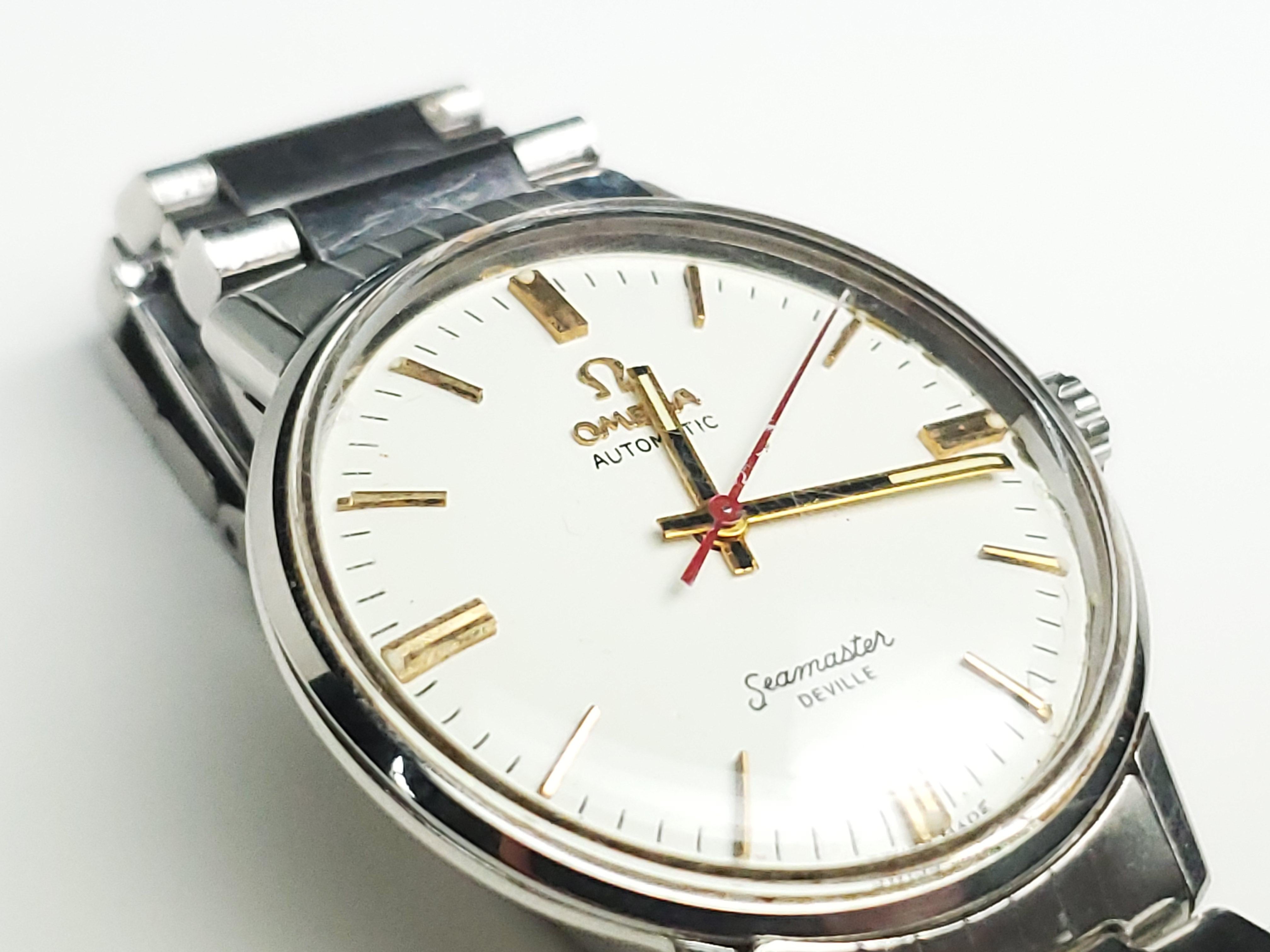 Omega Seamaster De Ville Silver For Sale at 1stDibs | omega seamaster ...