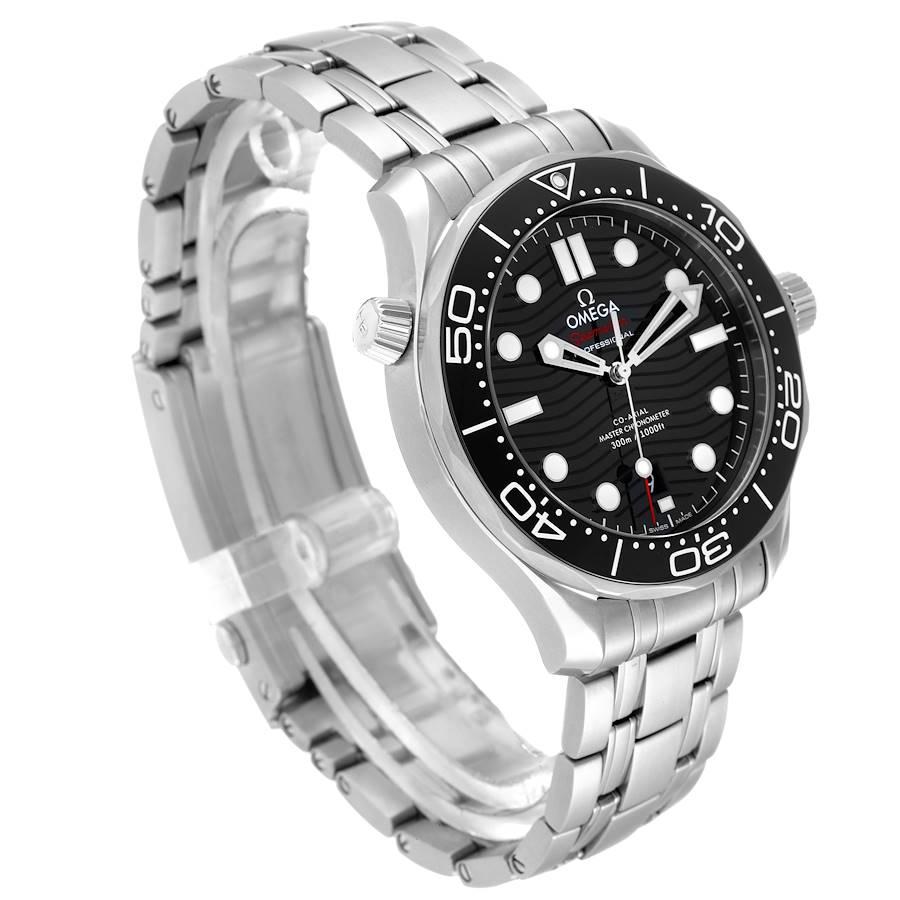 Omega Seamaster Diver 300M Black Dial Mens Watch 210.30.42.20.01.001 ...