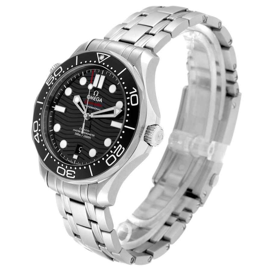 Omega Seamaster Diver 300M Black Dial Mens Watch 210.30.42.20.01.001 ...