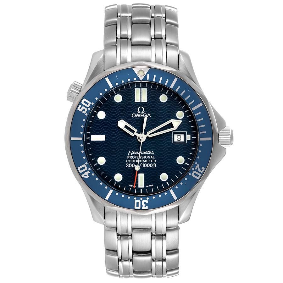 Omega Seamaster Diver 300M Blue Dial Steel Mens Watch 2531.80.00 at ...