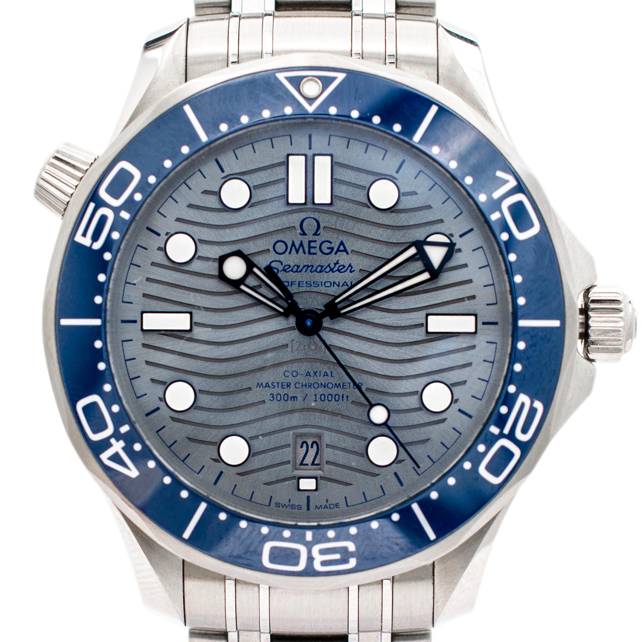 Omega Seamaster Diver 300M Co‑Axial Master Chronometer 42MM Men’s Watch ...