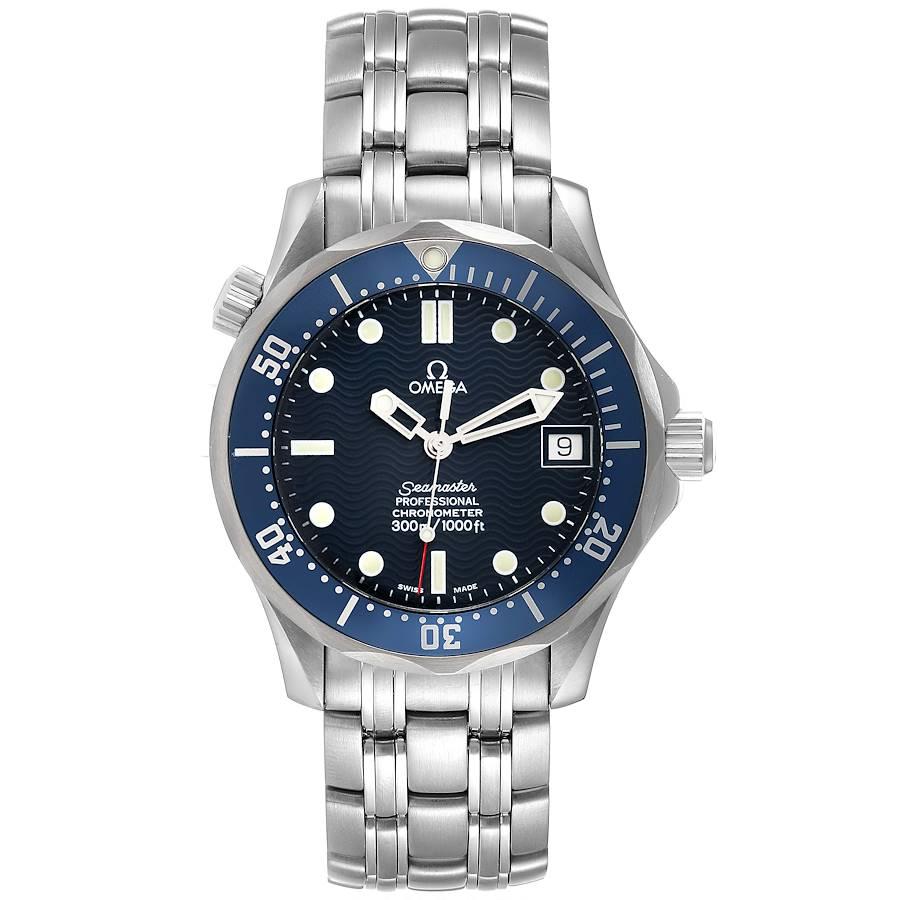 Omega Seamaster Diver 300m Midsize 36mm Steel Automatic Mens Watch 2551 ...