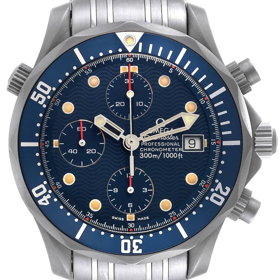 Omega Seamaster Titan Chronograph 2298.80.00 Titanium Men's Watch at ...