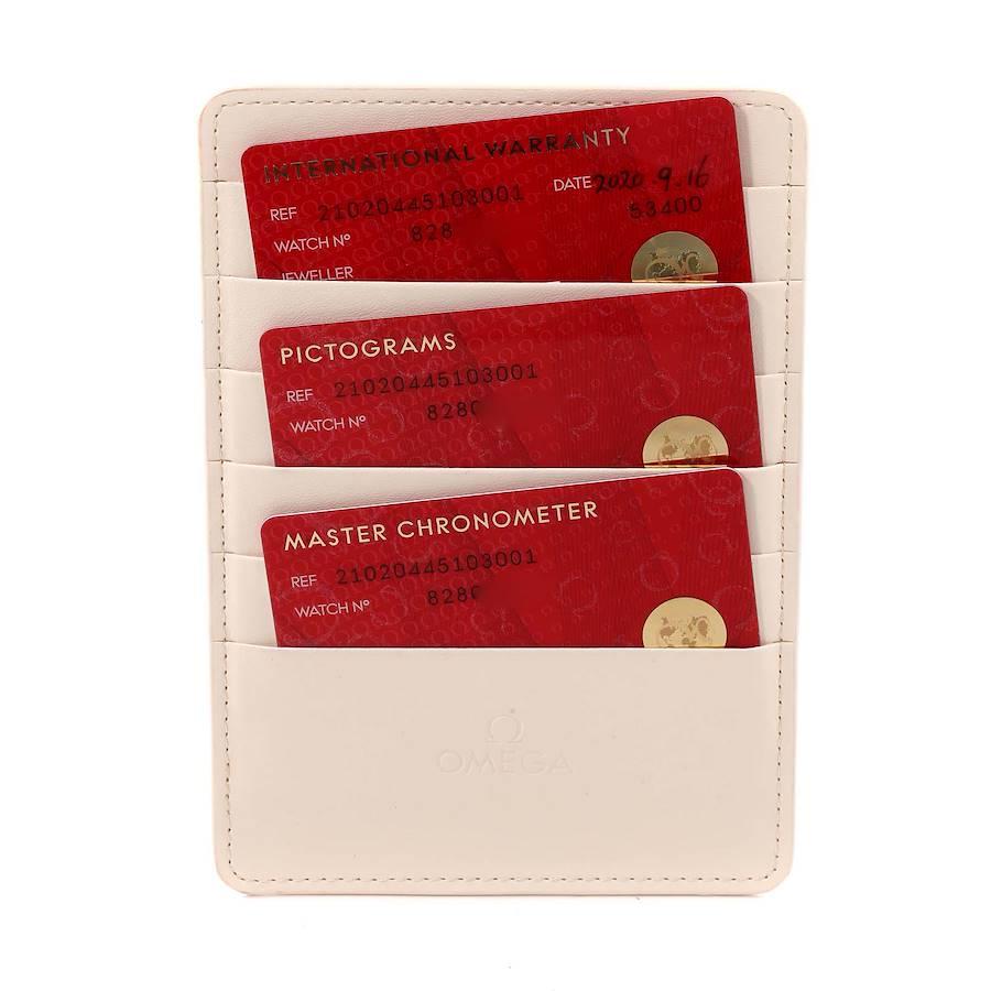 Omega Seamaster Diver Master Chronometer Watch 210.20.44.51.03.001 Box ...