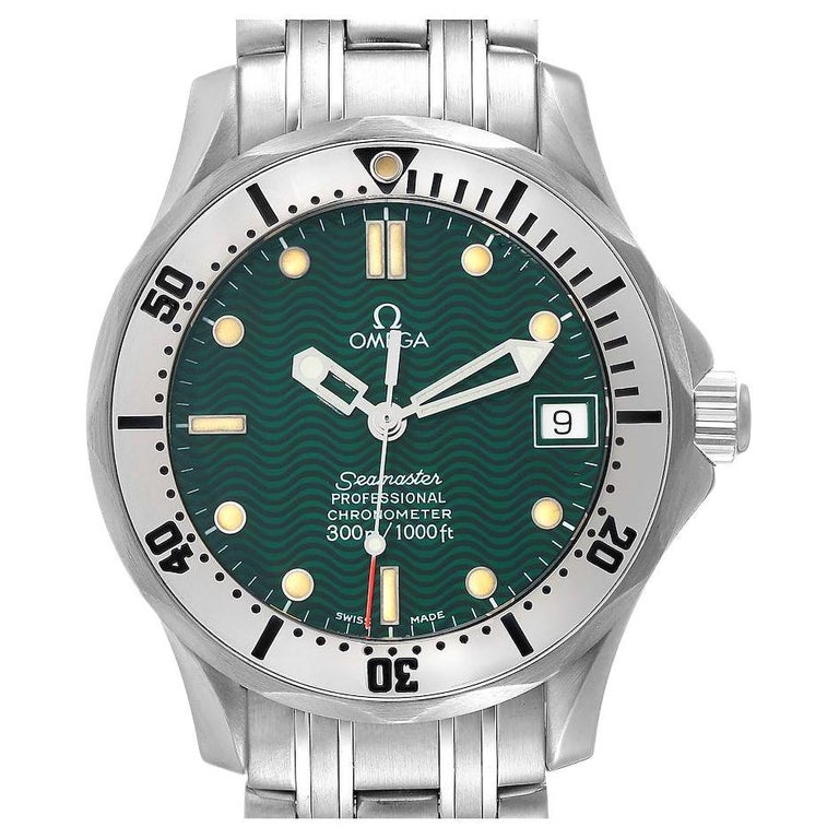 Omega Seamaster Jacques Mayol Limited Edition Midsize Mens Watch 2553. ...